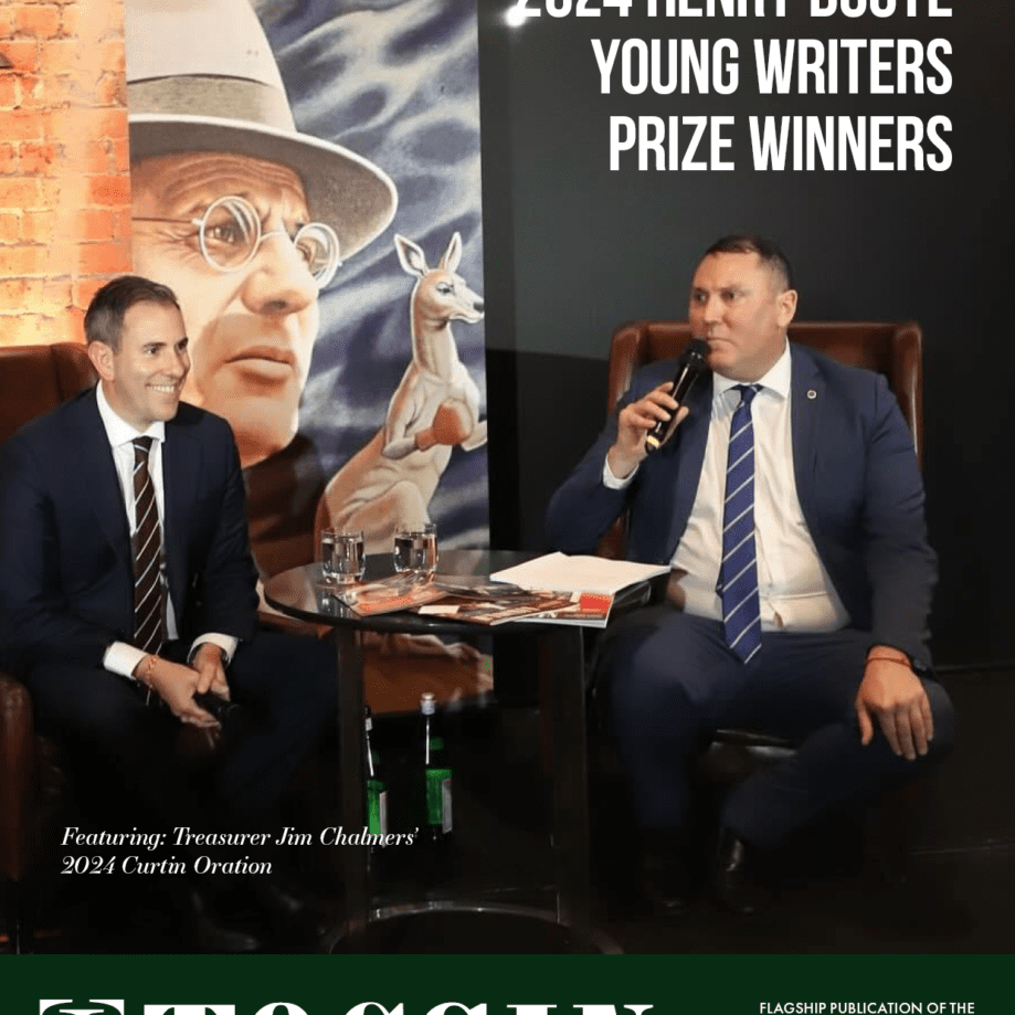 The Tocsin | Issue 23, June 2025 - John Curtin